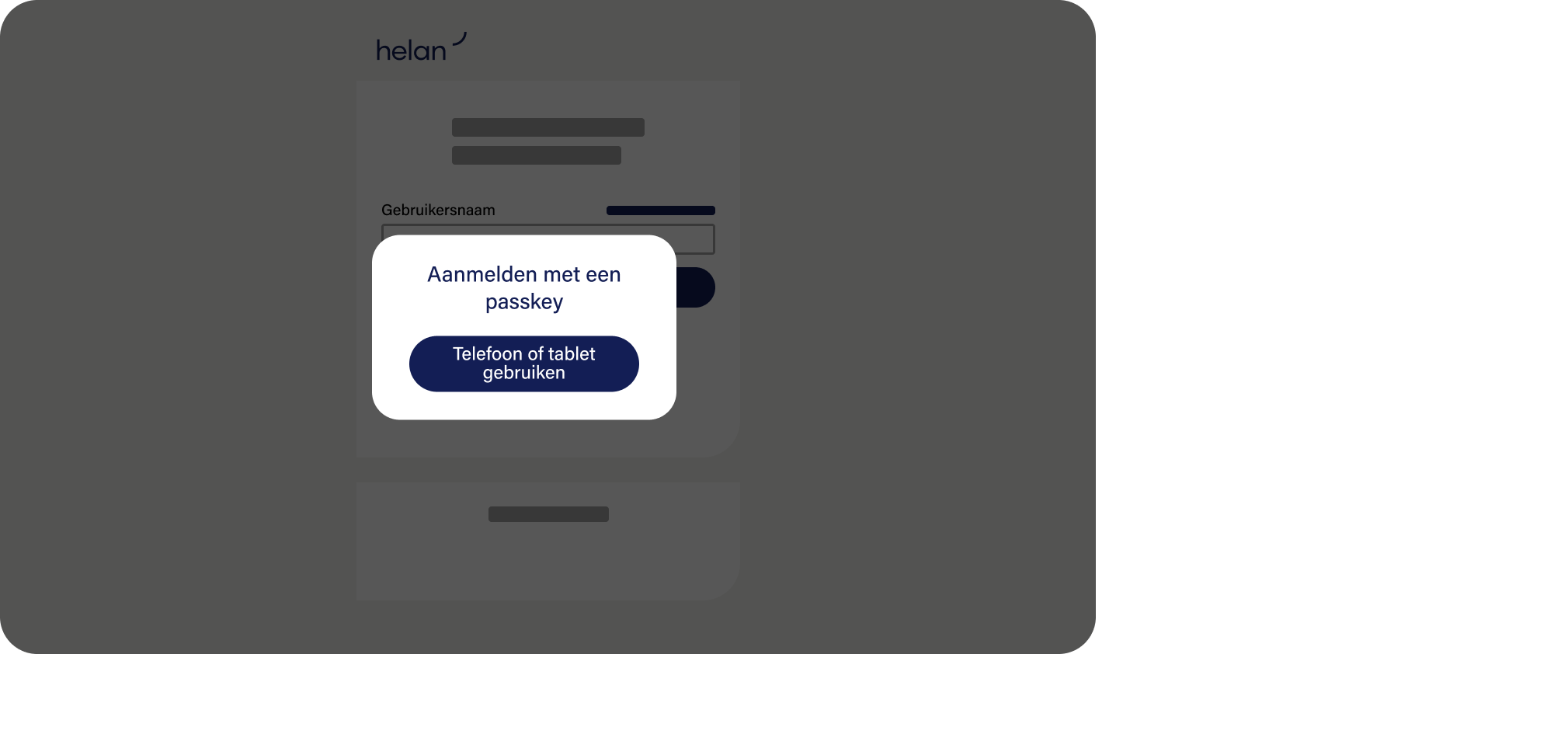 Mijn Helan: veilig en eenvoudig aanmelden met een passkey - Helan